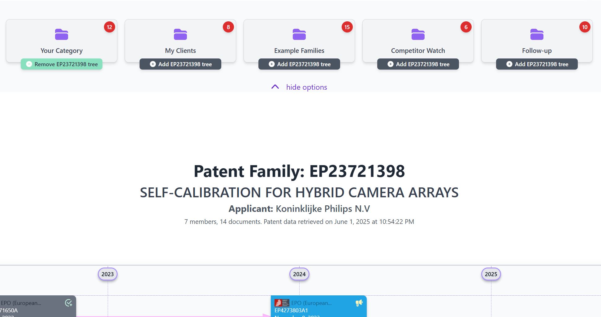Product Update: New Features and Fixes for the Patalytica Patent Family ...